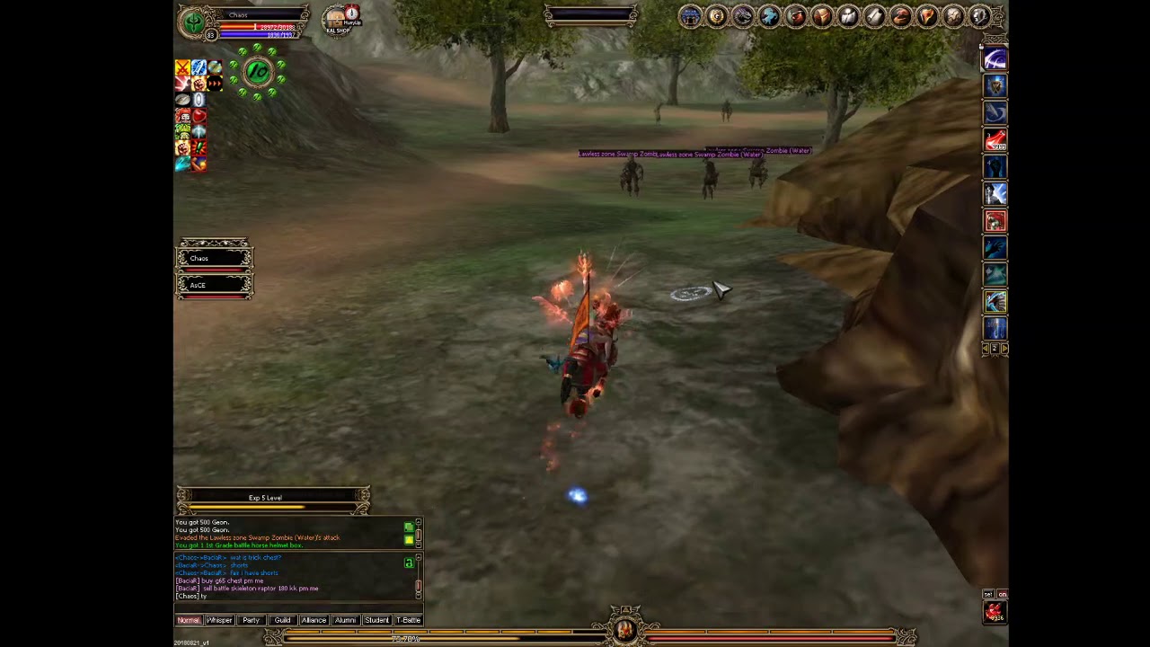 KalOnline - Trickster lvl up 84 (with g90 wep) - YouTube