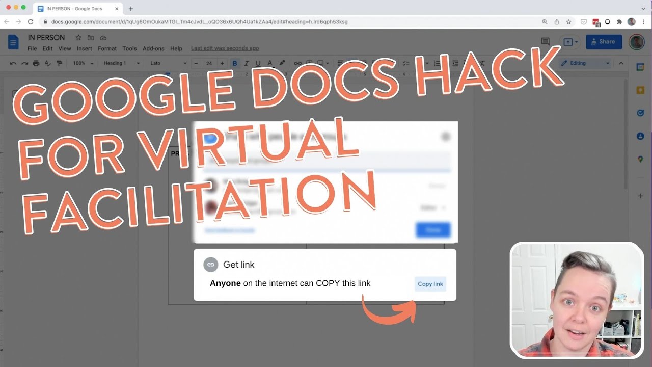 You'll Love This Google Docs Share Hack – Virtual Facilitator Skills ...