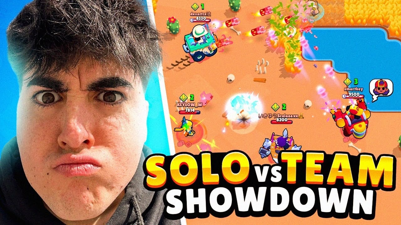 ¡SOLO vs TEAM en SHOWDOWN! #2 - YouTube