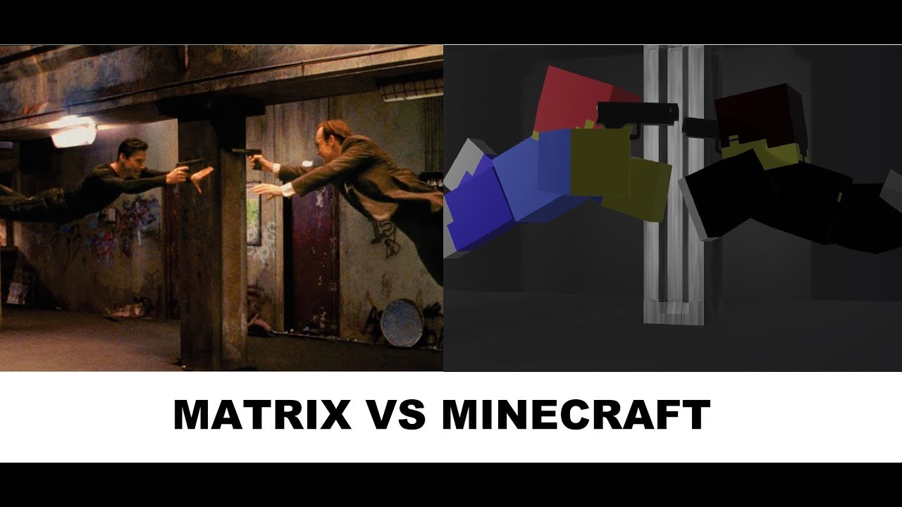 minecraft vs Matrix - YouTube