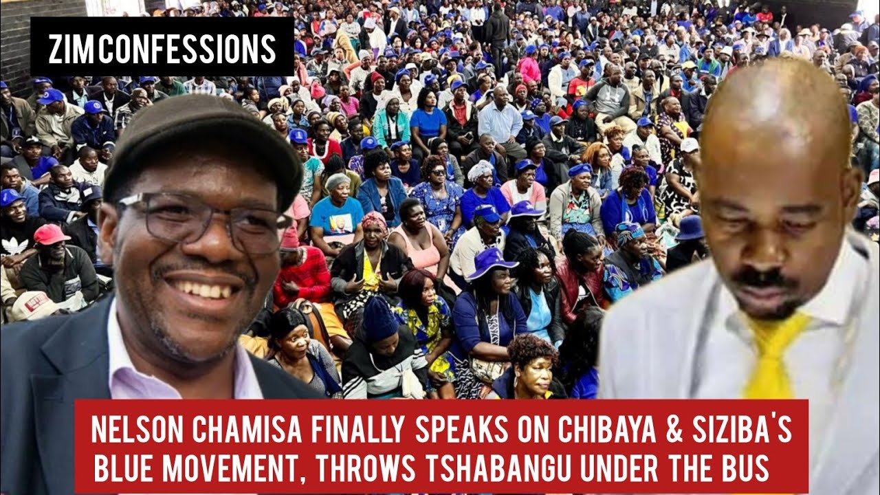 Nelson Chamisa Finally Speaks On Chibaya & Siziba's Blue Movement ...