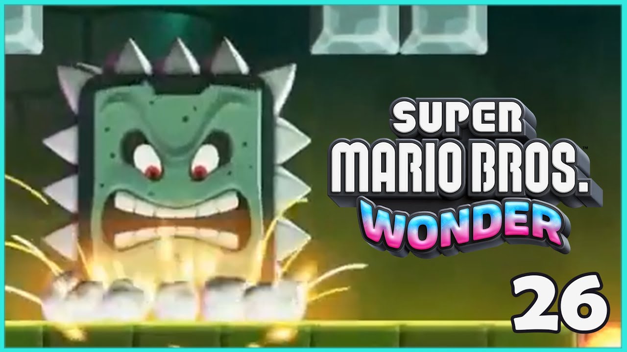 Thwomps Rage! - Super Mario Bros. Wonder [26] - YouTube