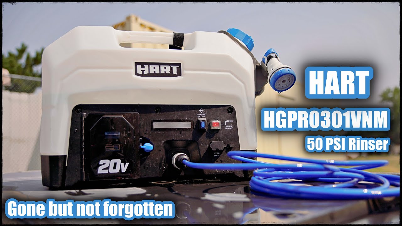 Review Hart HGPR0301VNM 20v Rinser - YouTube