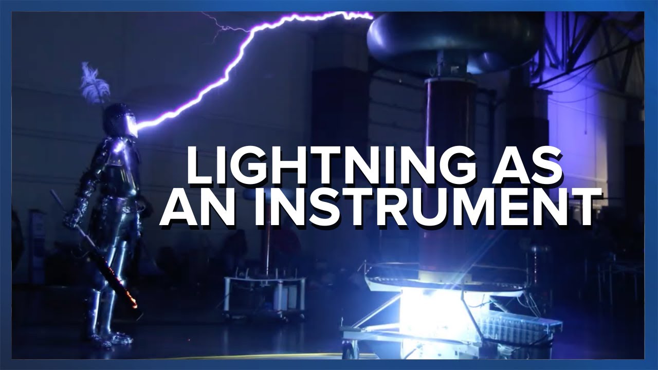 Knight transforms lightning into electrifying music with Tesla Coils ...