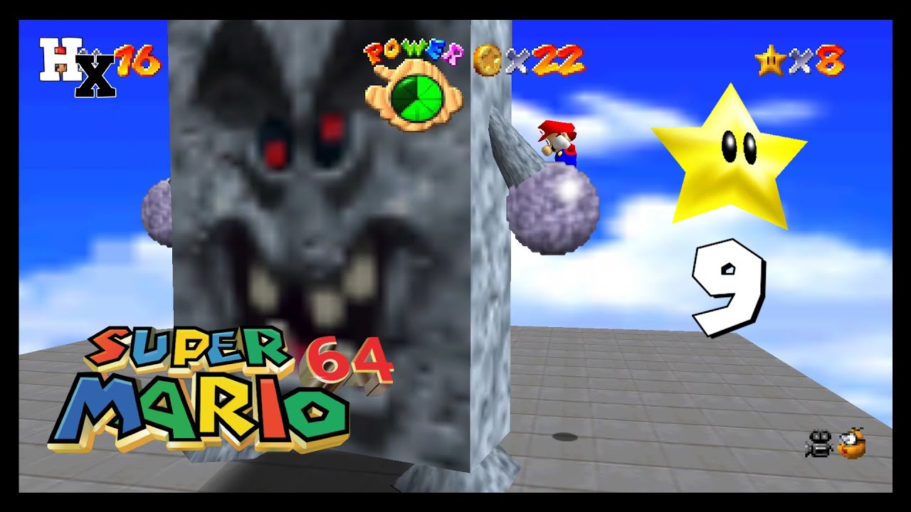 Super Mario 64 | Chip Off Whomp's Block (Star 9) - YouTube