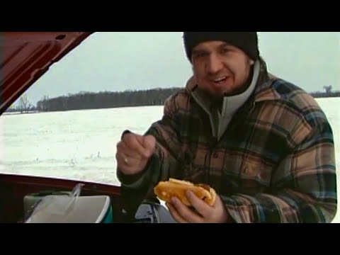 Fitzgerald MANIFOLD MEAL WOW!!!! 🔥 Cooking on truck engine - in a Snow ...