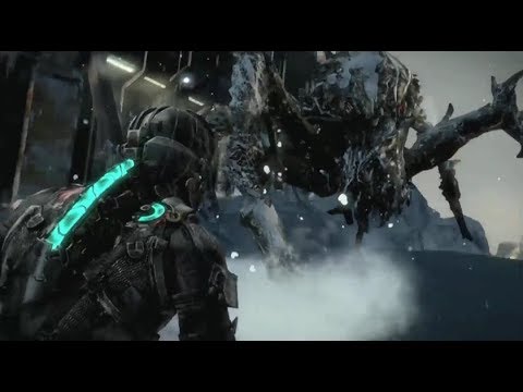 Dead Space 3 Snow Beast All Encounters - YouTube