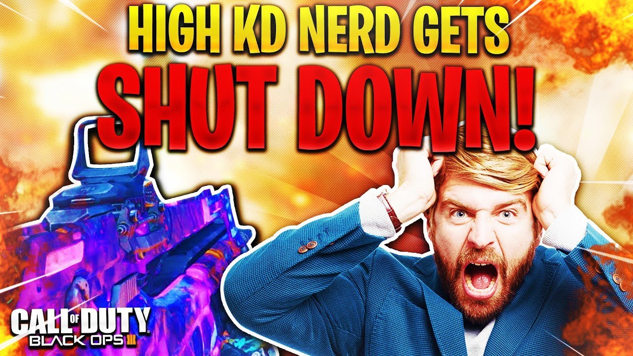 (BO3) PLAYING AGAINST HIGH K.D NERD PLAYERS IN BLACK OPS 3!? - YouTube