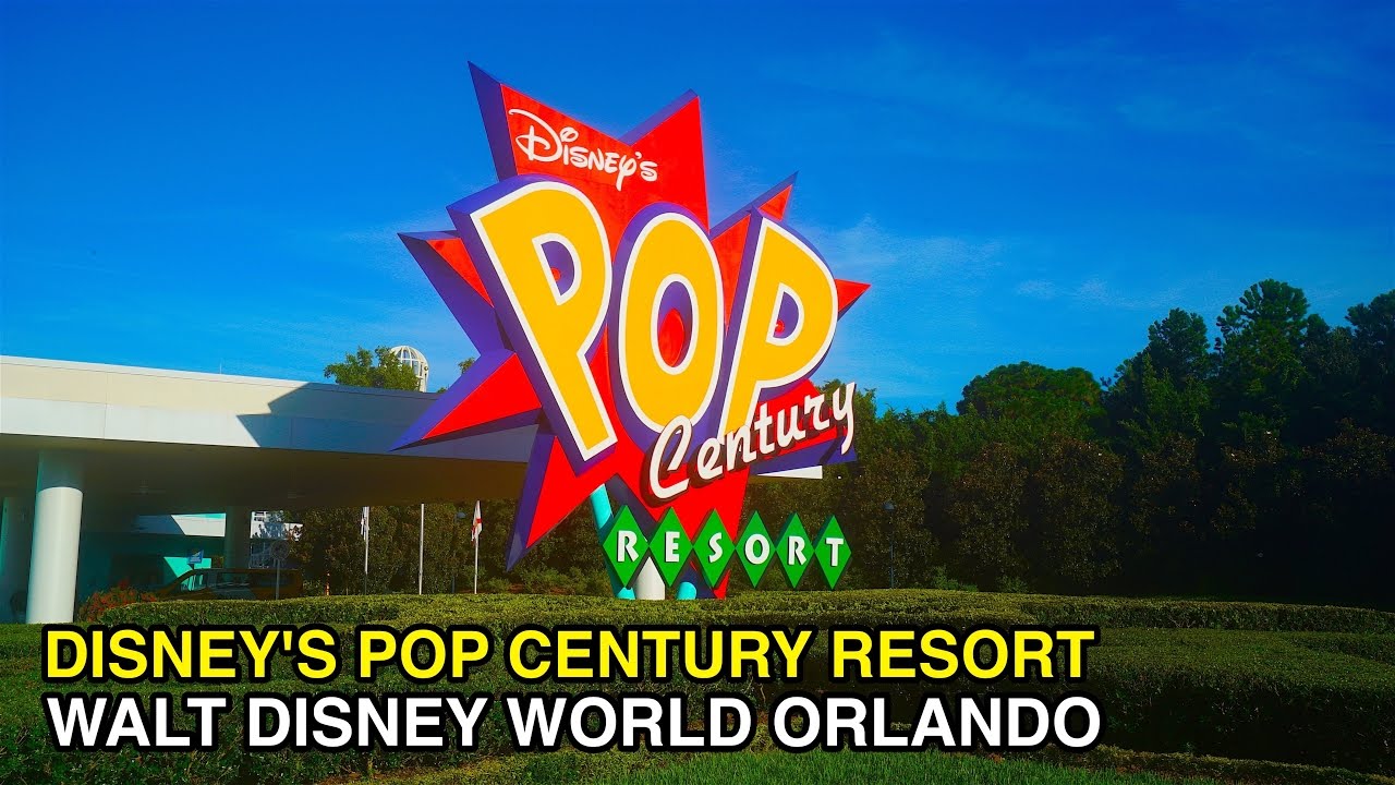 [4K] Disney's Pop Century Resort - Decades of Fun : Orlando, FL - YouTube