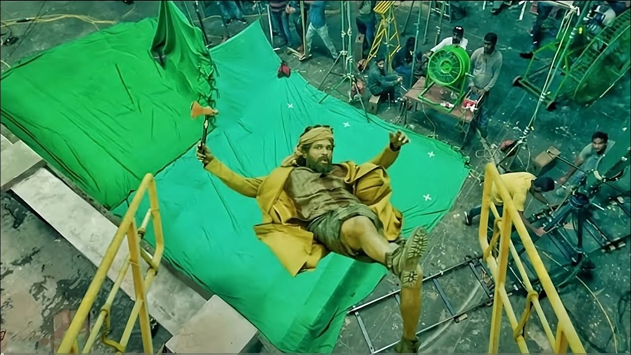 Making Of Pushpa 2 Movie | Pushpa 2 Movie Shooting | Behind The Scenes ...