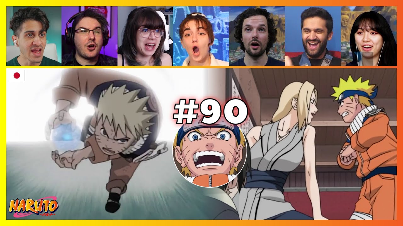 Naruto Episode 90 | Rasengan! | Reaction Mashup ナルト - YouTube