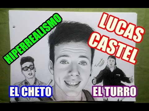 DIBUJANDO A LUCAS CASTEL | YOUTUBER | #5 - YouTube
