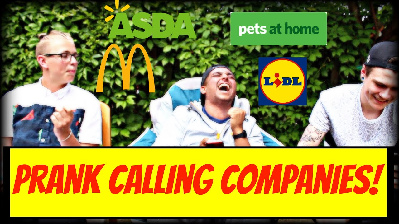 PRANK CALLING COMPANIES - YouTube