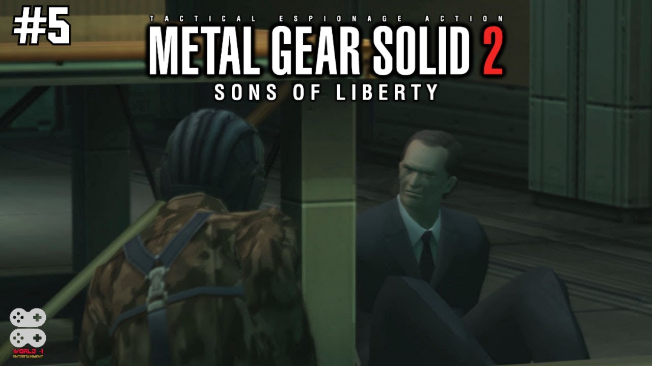 Metal Gear Solid 2: Sons of Liberty (PS2/PS5) - Locating the President ...