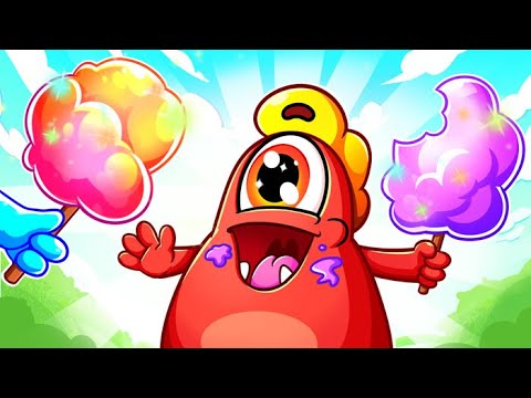 Cotton Candy 🍭 Song by Fluffy Friends: Funny Kids Songs 🎶 and Nursery ...