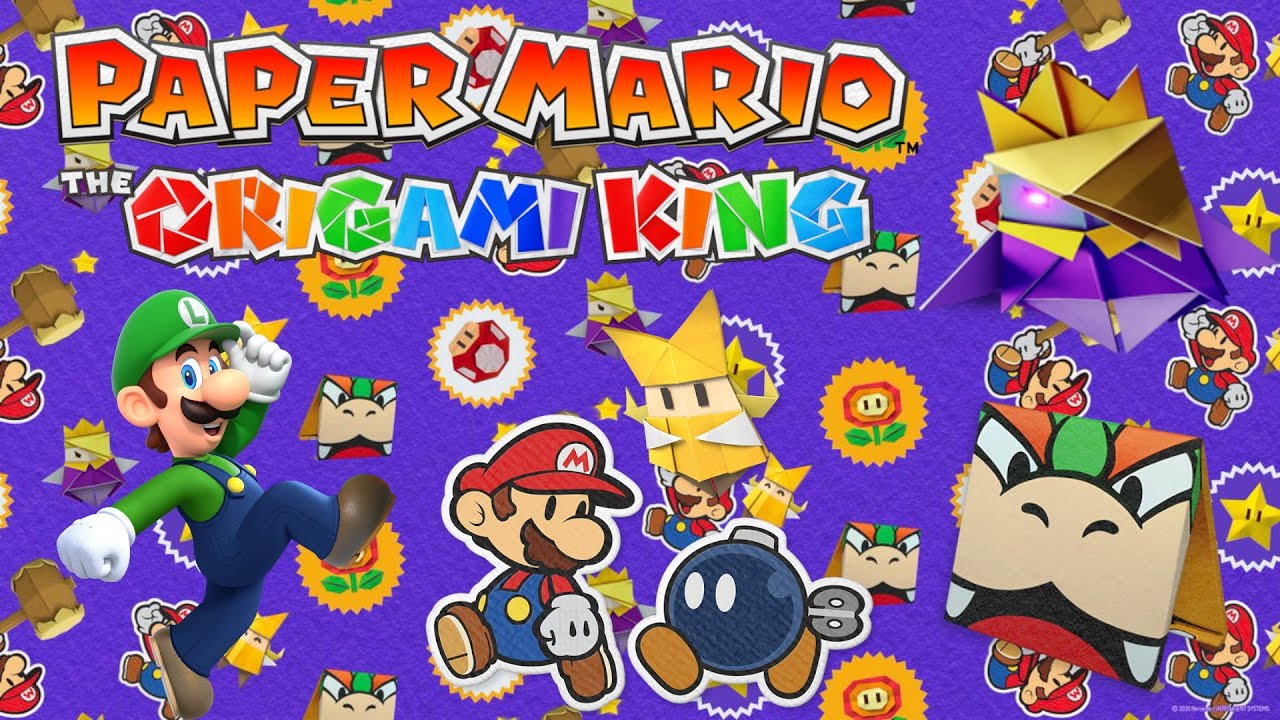Paper Mario The Origami King Live Stream Part 5 Purple Streamer At The ...