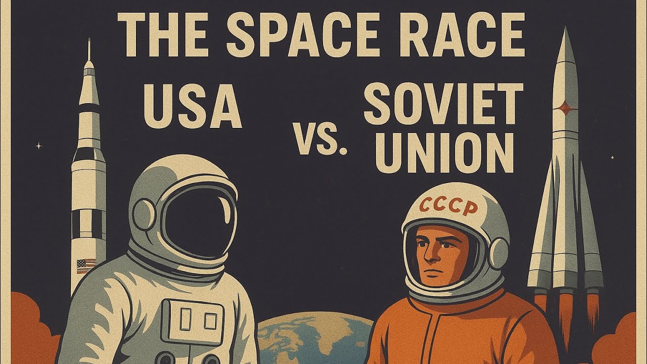 The Space Race: USA vs. Soviet Union 🚀🧑🏻‍🚀🌝🛰️ - YouTube