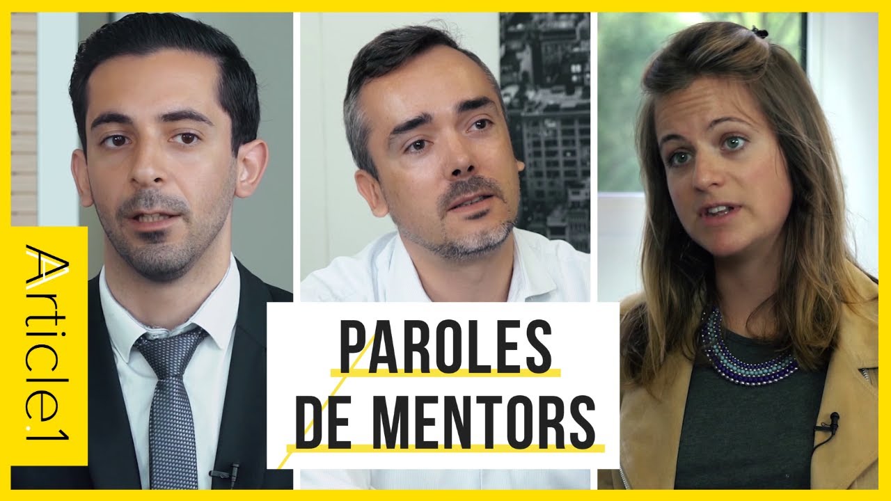 C'est quoi être un mentor ? 3 mentors témoignent - Mentorat - YouTube