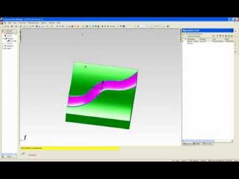 From Curve - FeatureCAM 2009 - YouTube