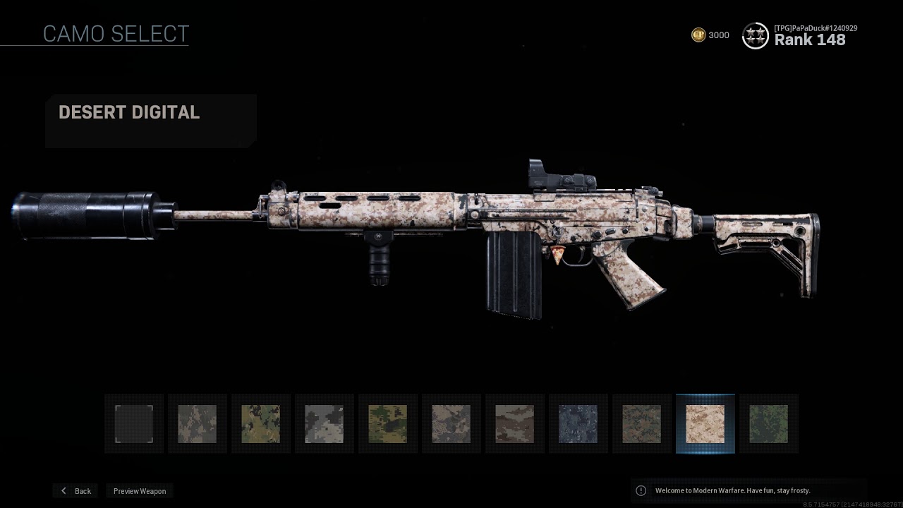 Call of Duty: Modern Warfare (2019) FAL Max Level (67) / All ...