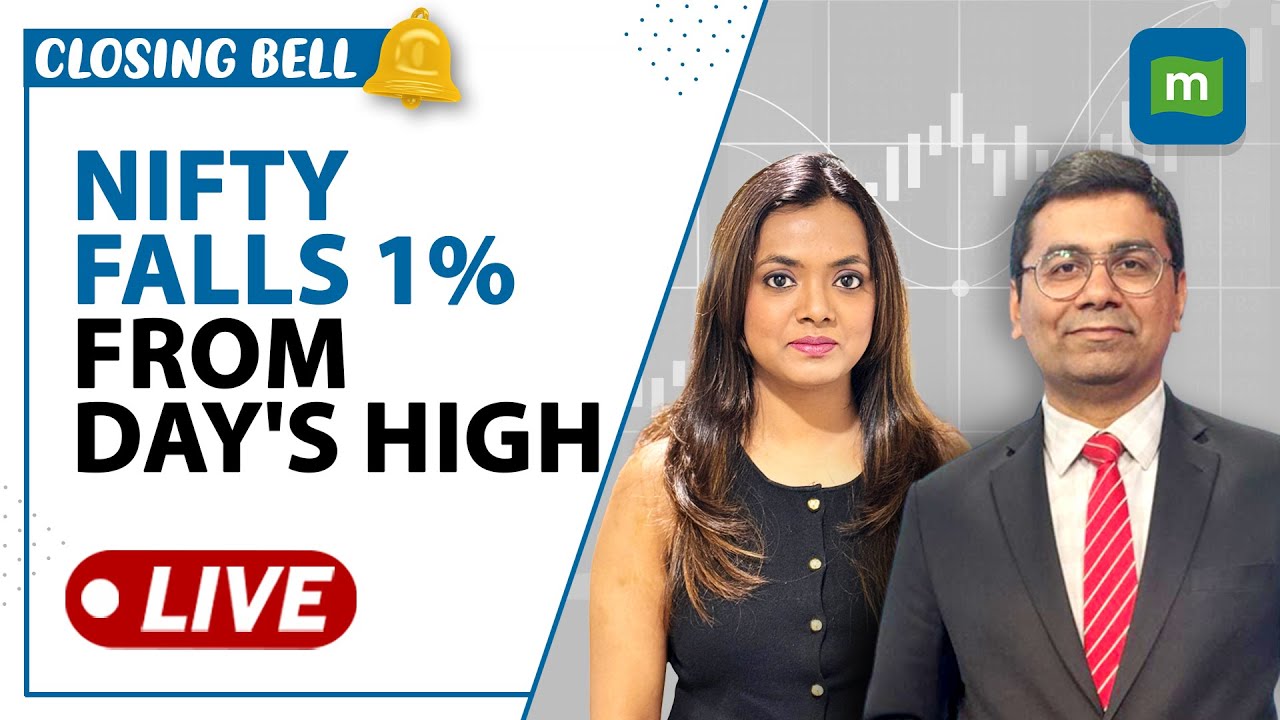 Live: Sensex, Nifty fall 1% from day's high in a choppy session ...