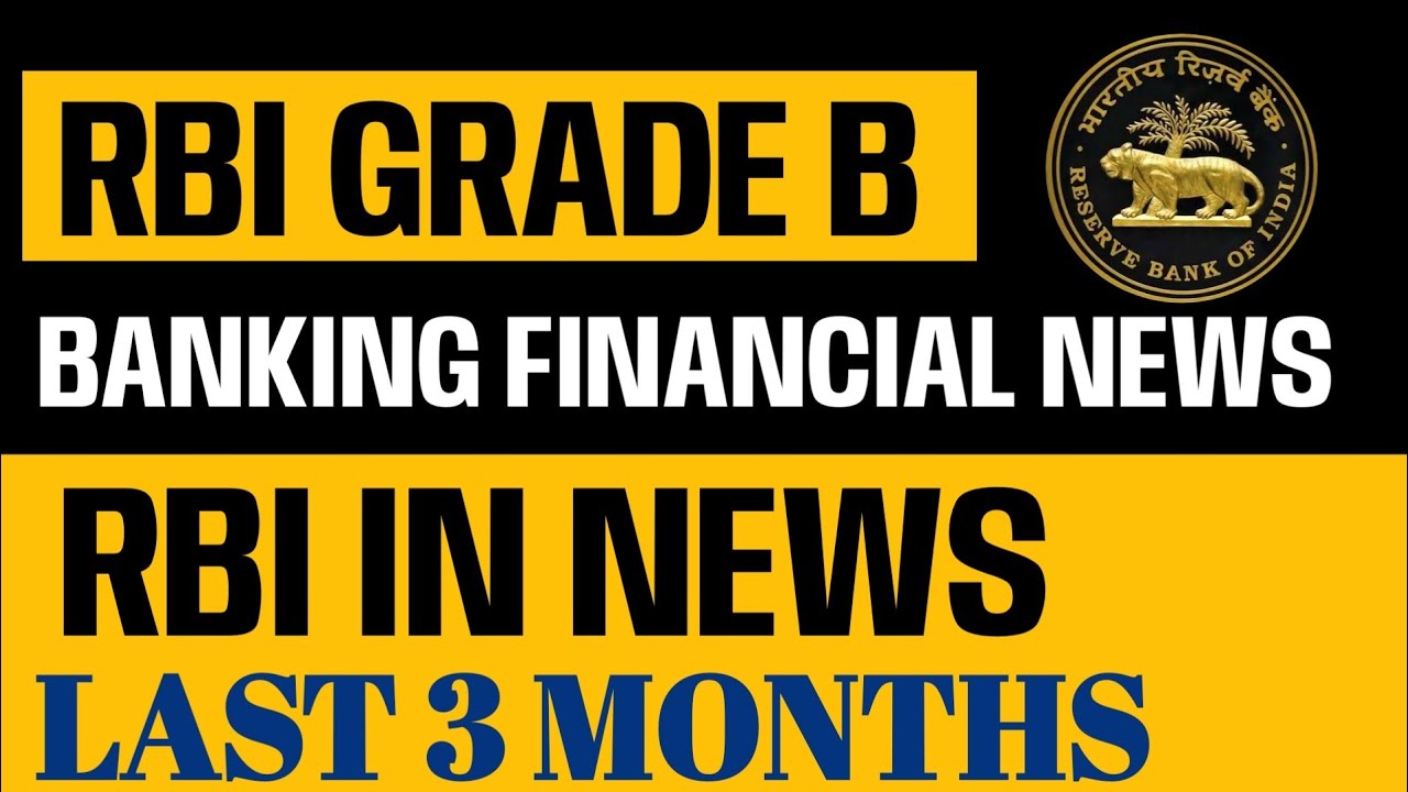 RBI in news 2023|rbi in news banking awareness|rbi grade b 2023 - YouTube