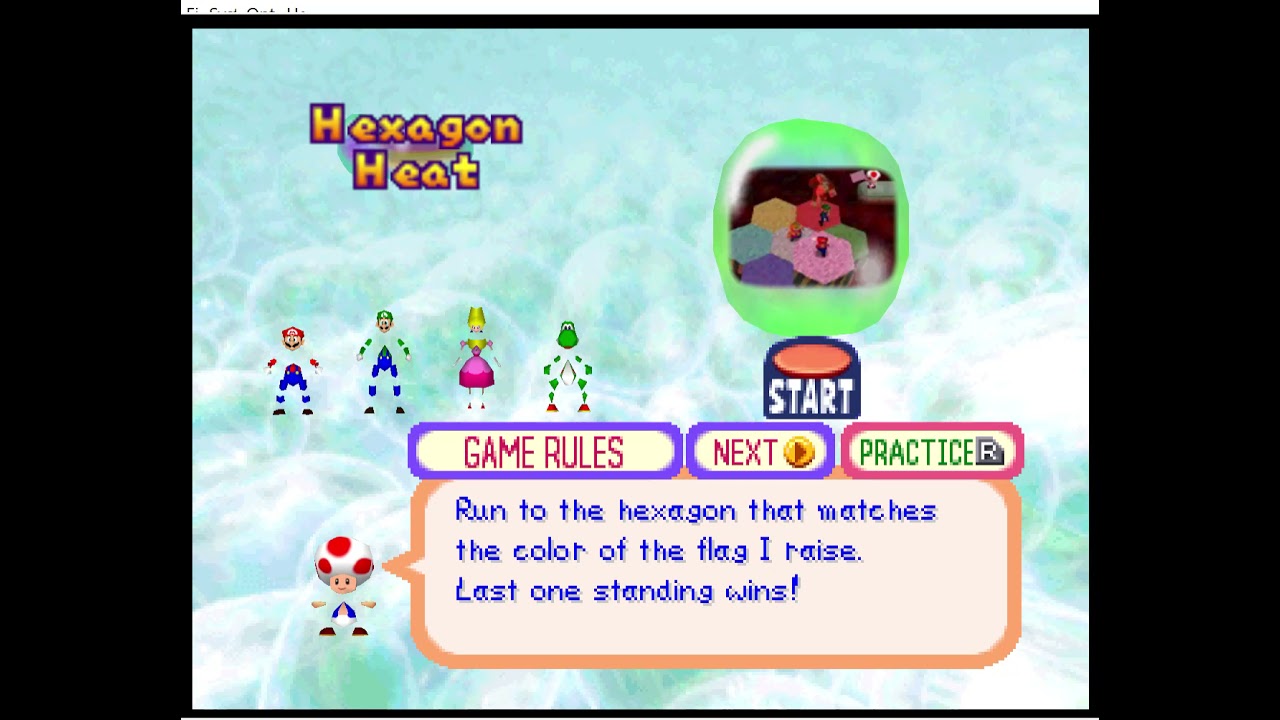 Hexagon Heat (Mario Party 2) but the platforms are scaled down - YouTube