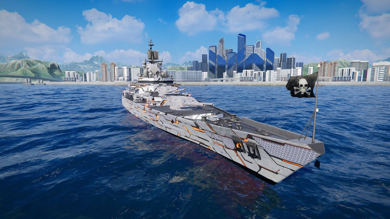 The greatest assault battleship in MW || PC Version || FGS - Bismarck ...