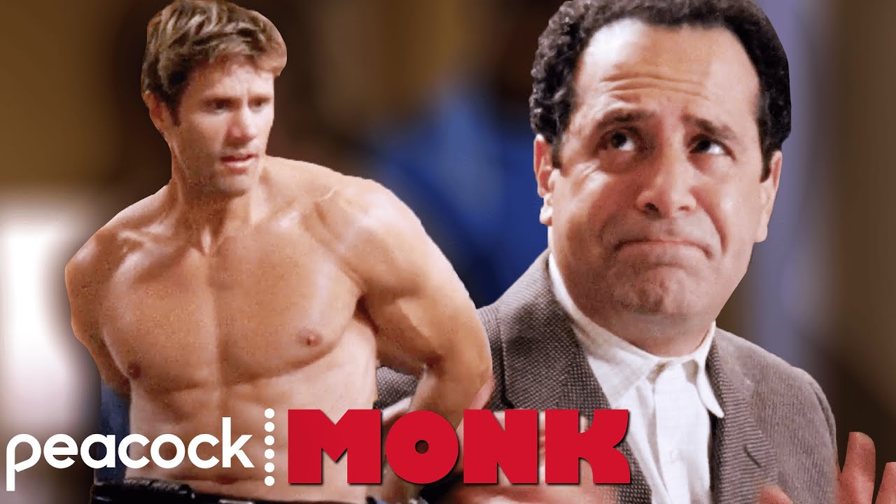 Monk Gets "Officer Feel Good" to Monitor the Crime Scene | Monk - YouTube