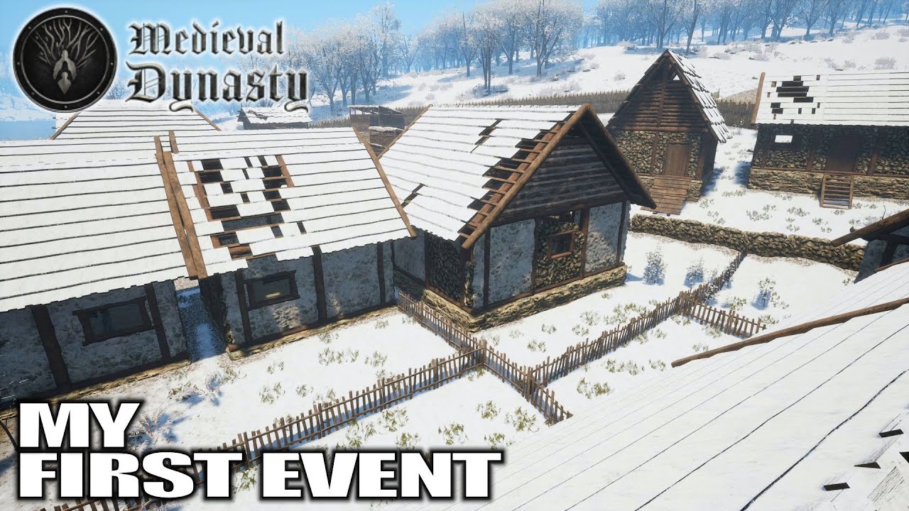 Huge Storm Wrecked my Buildings | Medieval Dynasty Gameplay | E63 - YouTube