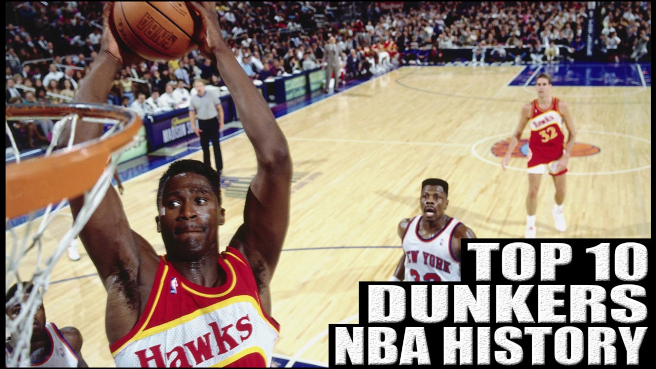 Top 10 Dunkers in NBA History - YouTube