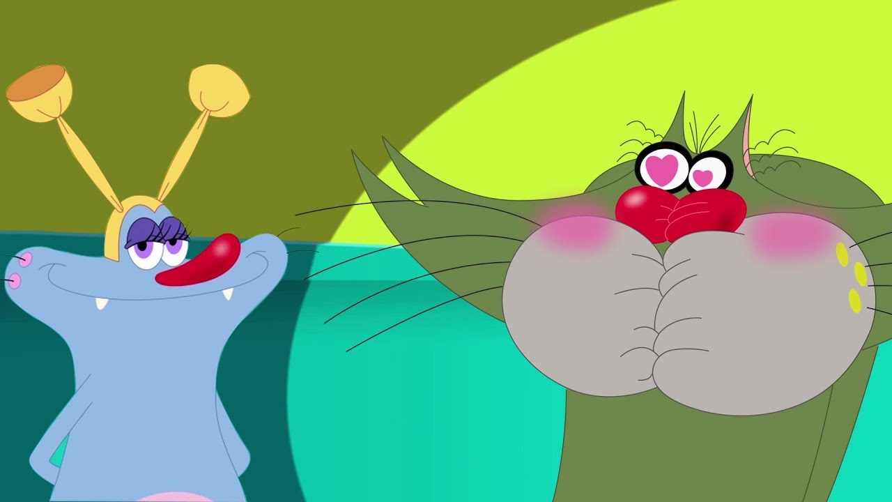 Oggy and the Cockroaches 😍 JACK IN LOVE (S06E55) Full episode in HD ...