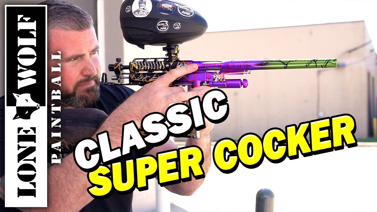 Shooting a Supercocker 2020 | High Quality Autococker Paintball Gun ...