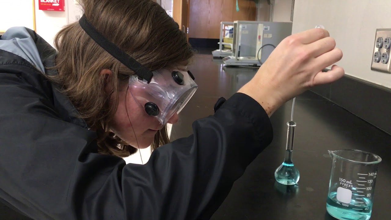 UAB General Chemistry I Dilution Lab Video: Final Draft - YouTube