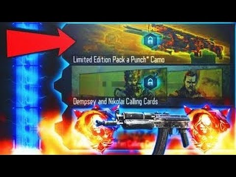 New Pack A Punch Camo Unlocked Showcase (Black Ops 3) - YouTube