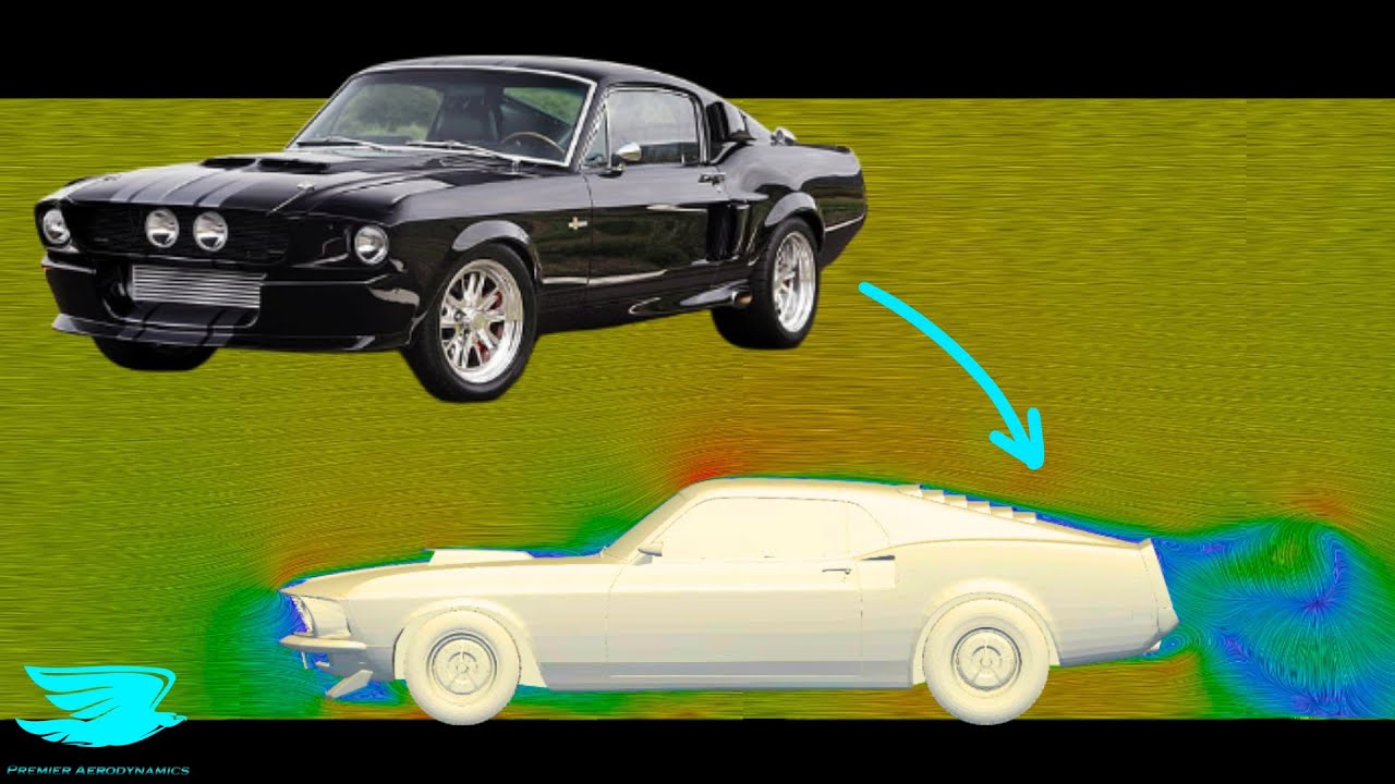 Surprising Aerodynamics Of The 1969 Ford Mustang - YouTube