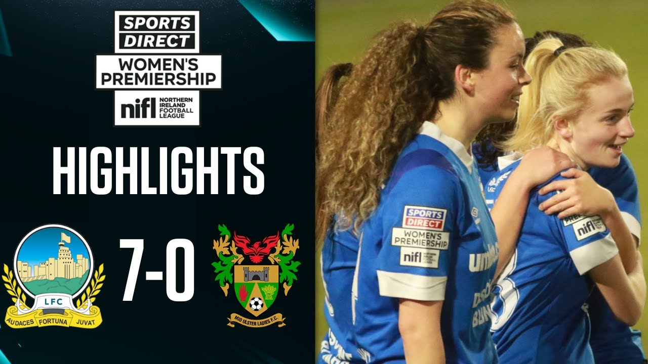 Four wins in a row for Blues | Linfield Women 7-0 Mid Ulster Ladies ...