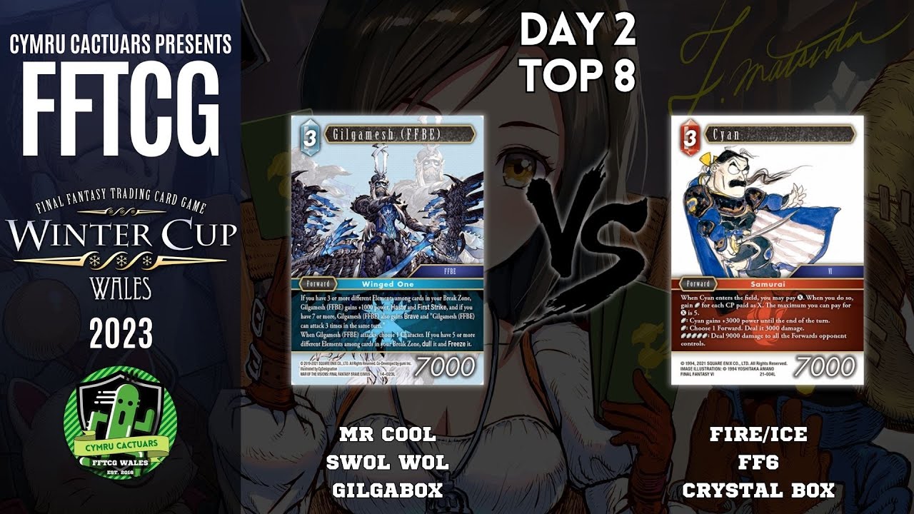 T8 Swol WoL vs FF6 Crystals // FFTCG WINTER CUP WALES 2023 // Cymru Cactuars - YouTube