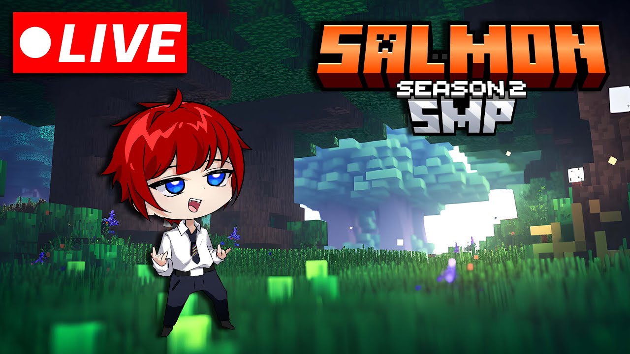 [ LIVE ] Minecraft ไม่หลับไม่นอนลุยกันต่อ | Server Salmon SMP Season 2 ...