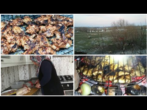 OĞLUMUN ARKADAŞI GELİRSE  MANGAL YAPILIR KÖYDEKİ HAYAT BUDUR👍