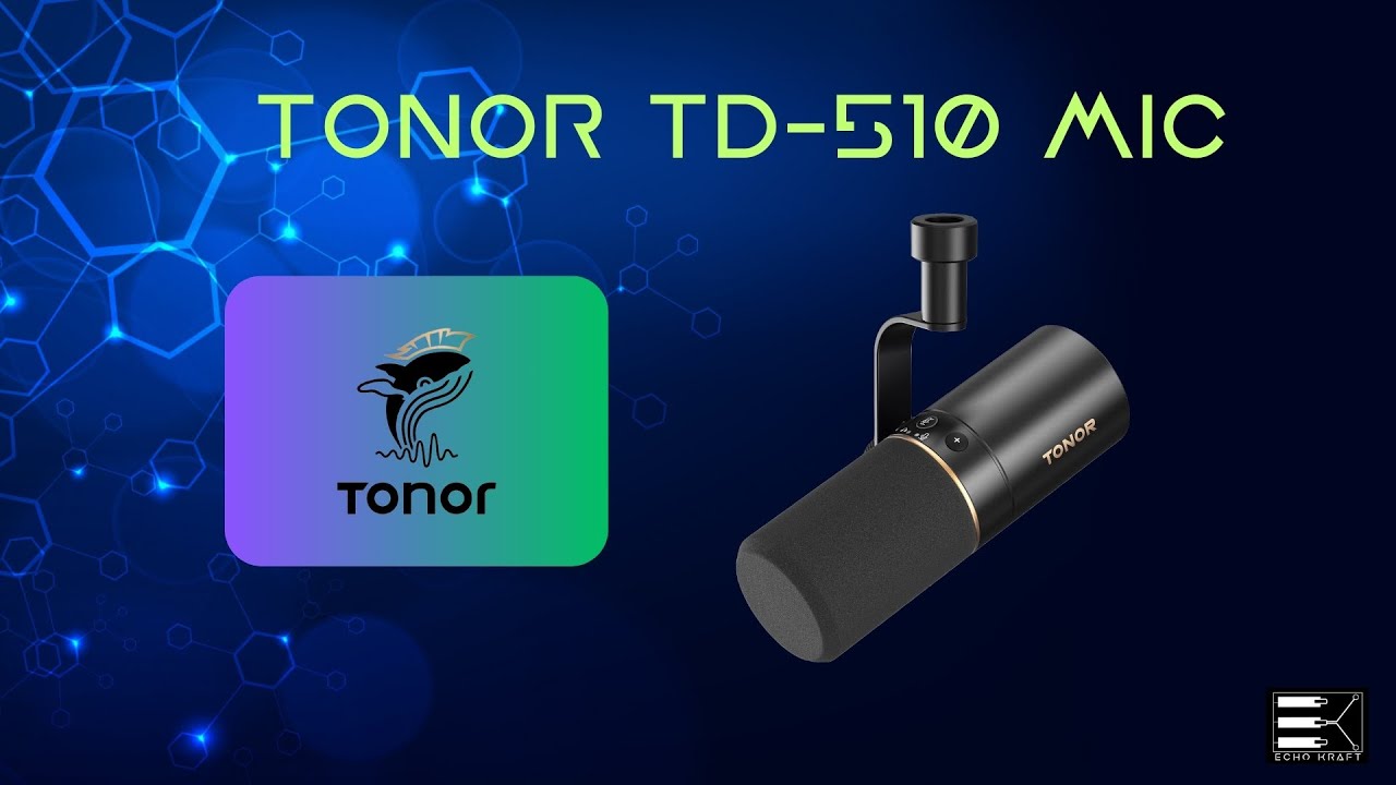 TONOR TD 510 mic - YouTube