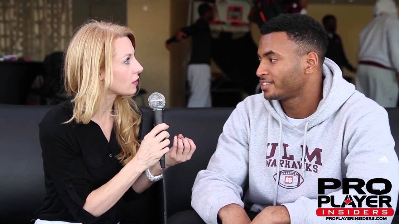 Louisiana-Monroe's Je'ron Hamm talks to Melissa Mahler of Pro Player ...