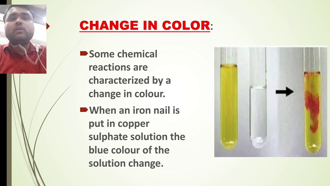 Chemical reactions and equations # class 10th # by : VINEET GOEL - YouTube
