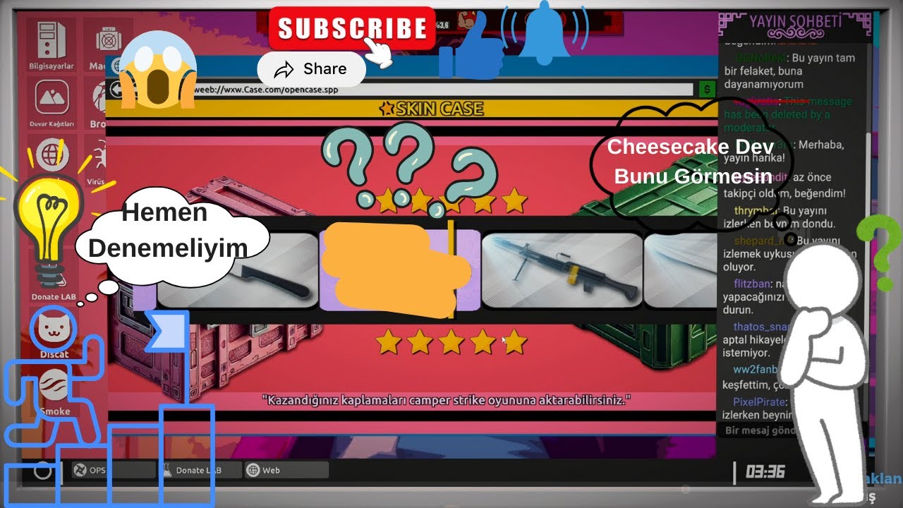 Streamer Life Simulator2 #2.Bölüm(Bunu Cheesecake Dev görmesin sakın!!) - YouTube