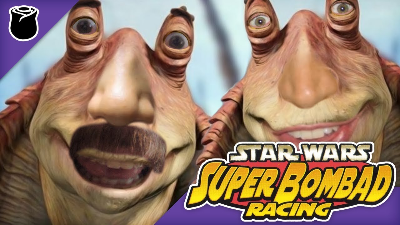 Star Wars Super Bombad Racing: ANIIIIIII - YouTube