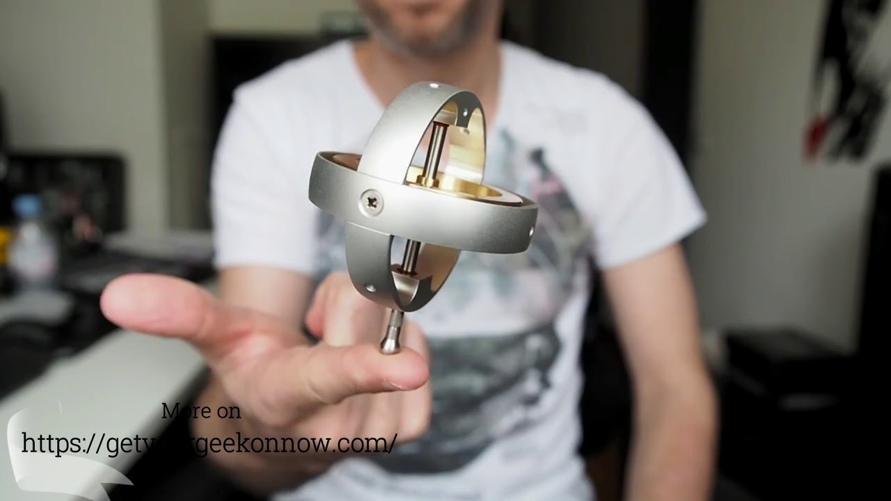 Super Precision Gyroscope - 12,000 rpm - YouTube