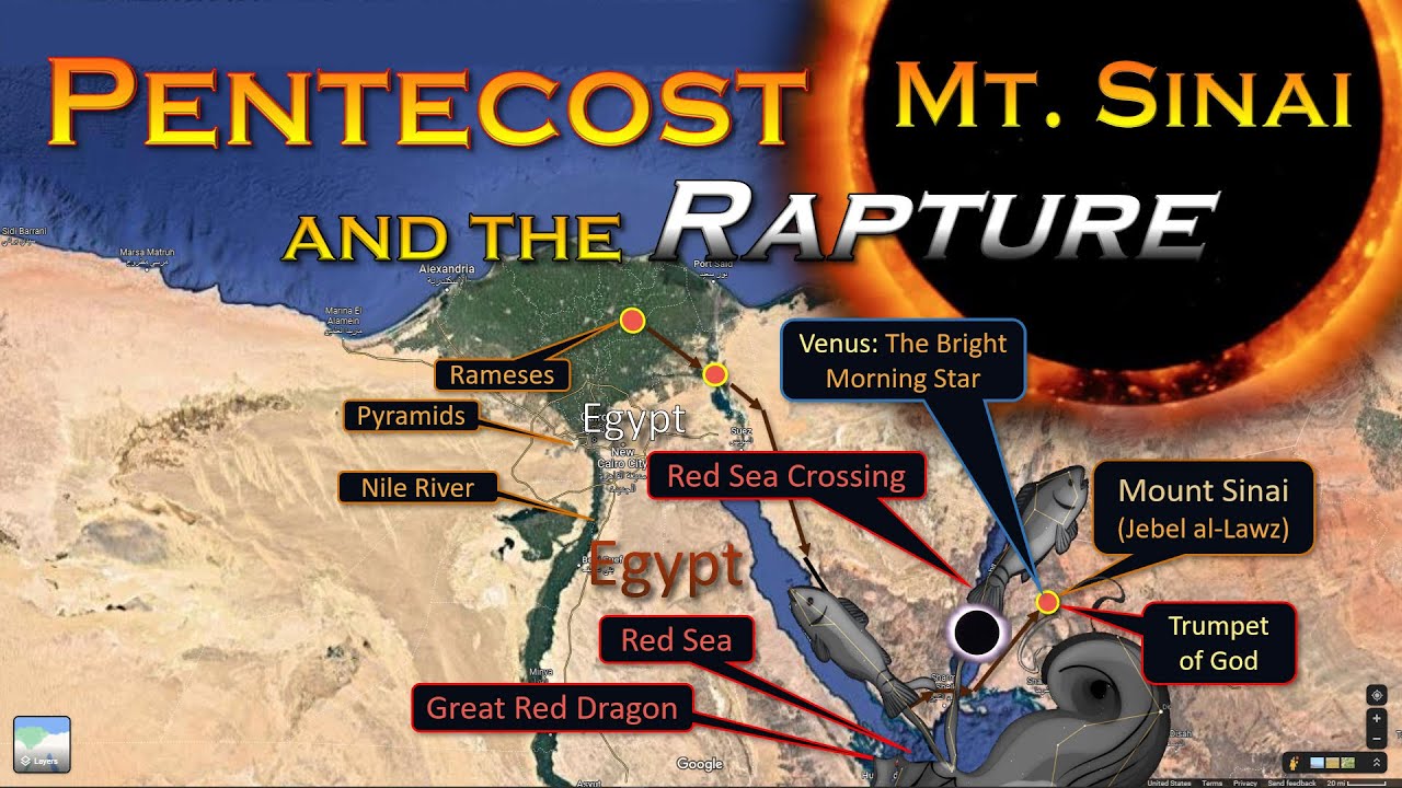 Pentecost, Mt Sinai and the Rapture! - YouTube