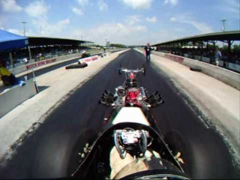 Steve Dunkin Junior Fuel Dragster First Round Bowling Green - YouTube