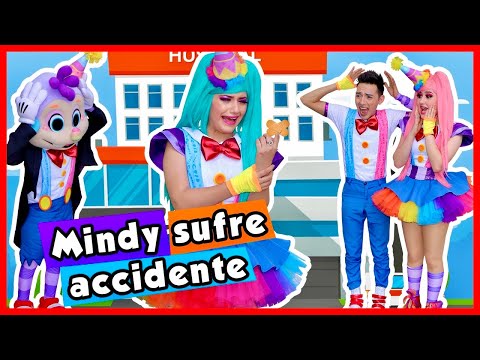 MINDY SUFRE UN ACCIDENTE / SHOW PIEDRA PAPEL O TIJERA / SE CORTA UN DEDO / ACCIDENTE CON UN CUCHILLO