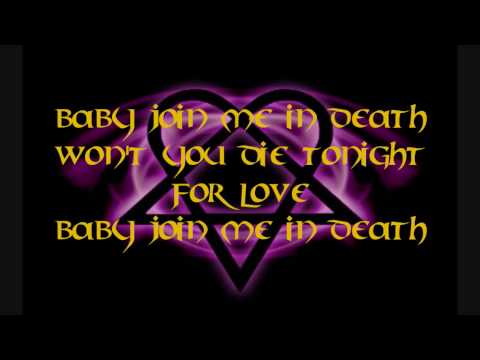 HIM-Join me in death lyrics - YouTube